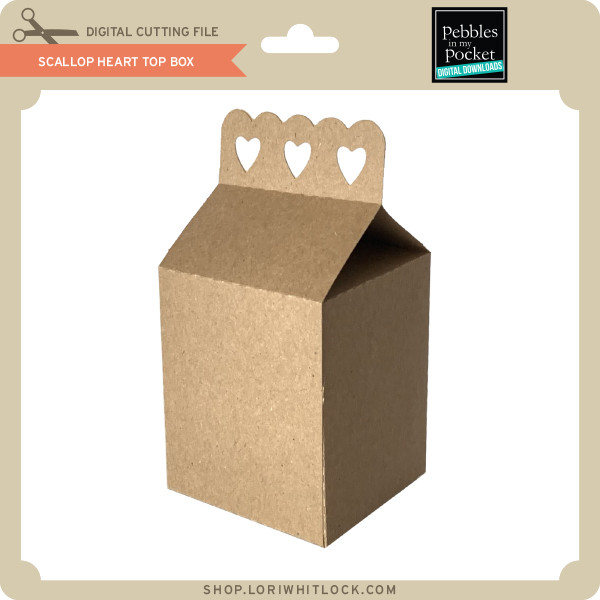 Heart Top Box - Lori Whitlock's SVG Shop