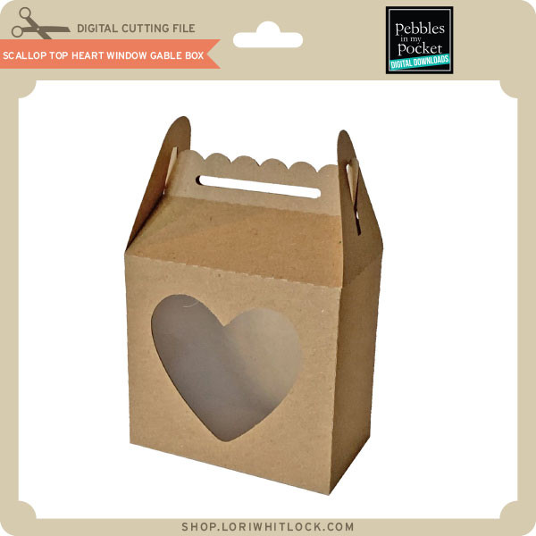 Heart Window Box - Lori Whitlock's SVG Shop
