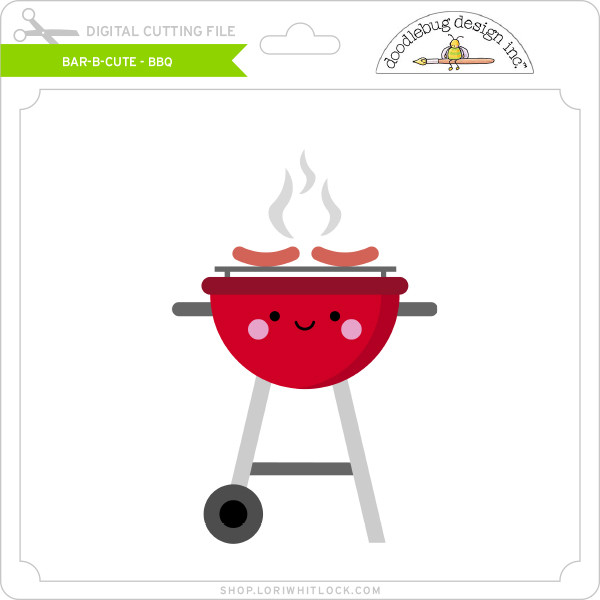 Bar B Cute - BBQ - Lori Whitlock's SVG Shop