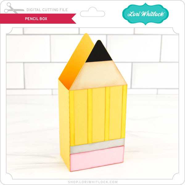 Pencil Shaped Box - Lori Whitlock's SVG Shop