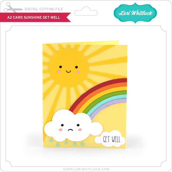 Sunshine Card and Box Bundle - Lori Whitlock's SVG Shop