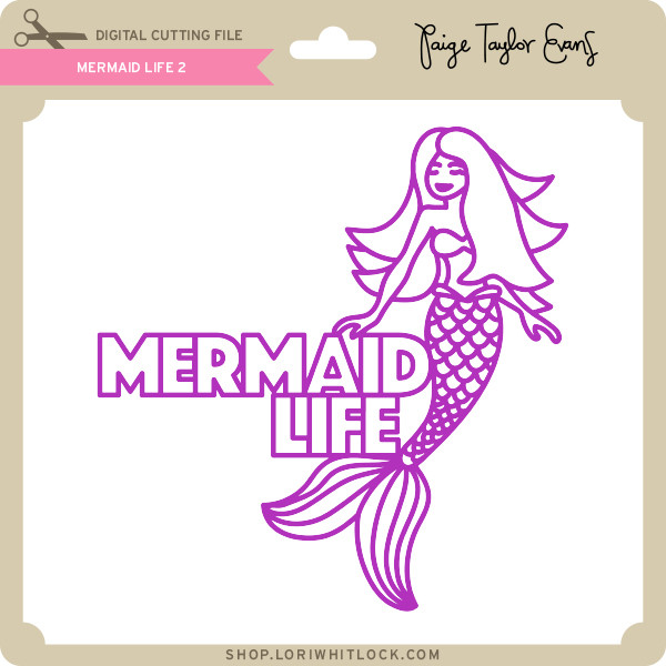 Mermaid 2 - Lori Whitlock's SVG Shop