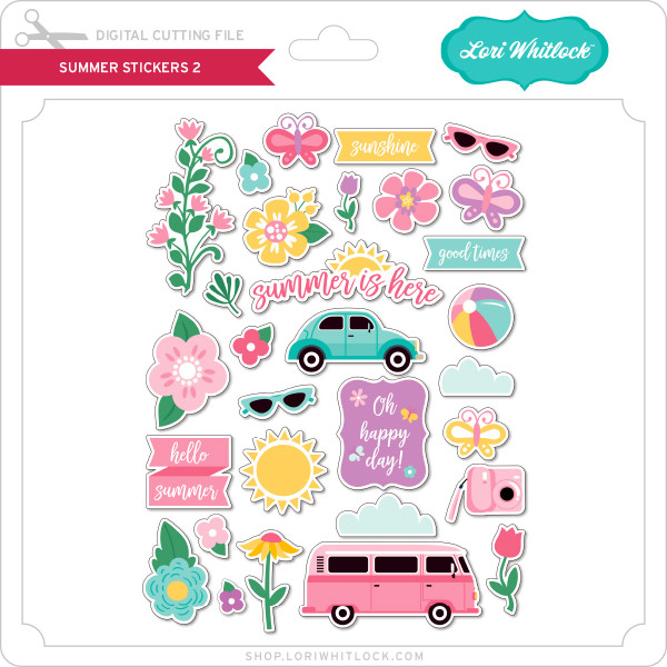 Print + Cut - Stickers - Lori Whitlock's SVG Shop