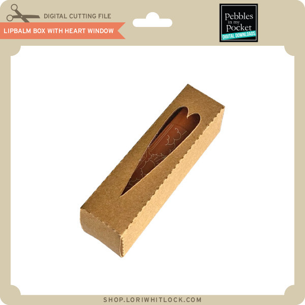 Heart Shaped Box with Window - Lori Whitlock's SVG Shop