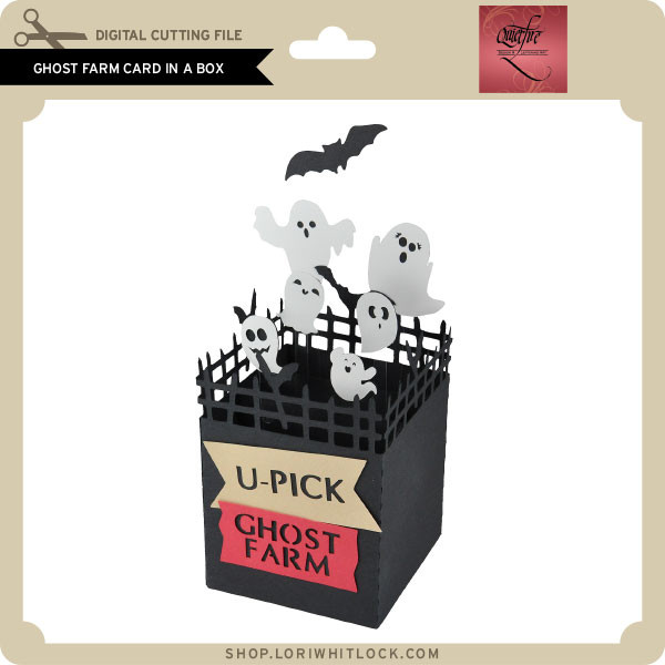 Box Card Farm Animals - Lori Whitlock's SVG Shop