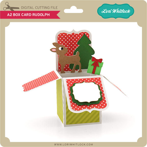 A2 Box Card Home - Lori Whitlock's SVG Shop