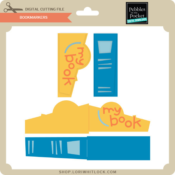 Flower Bookmark 3 - Lori Whitlock's SVG Shop