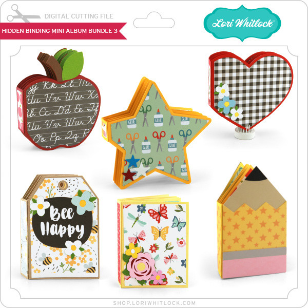 Fabulous Mini Album Bundle - Lori Whitlock's SVG Shop