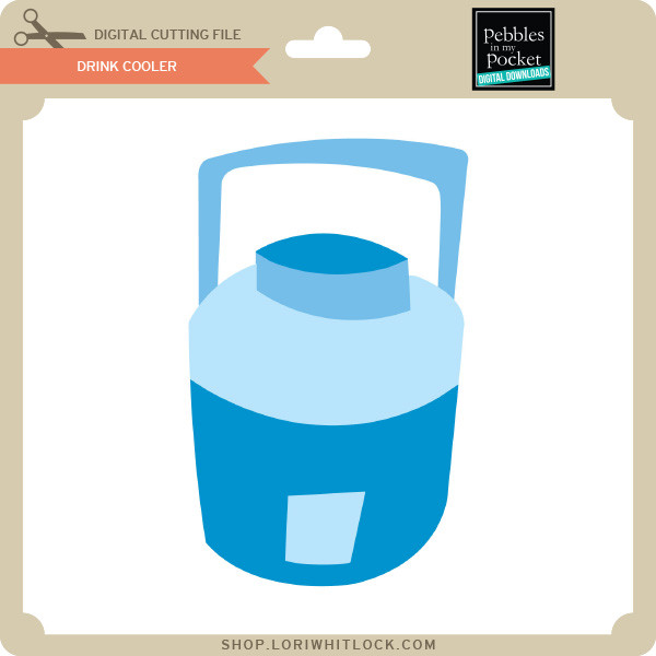 Cooler with Drinks - Lori Whitlock's SVG Shop