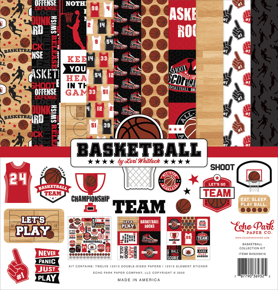 Basketball Collection Kit - Lori Whitlock's SVG Shop
