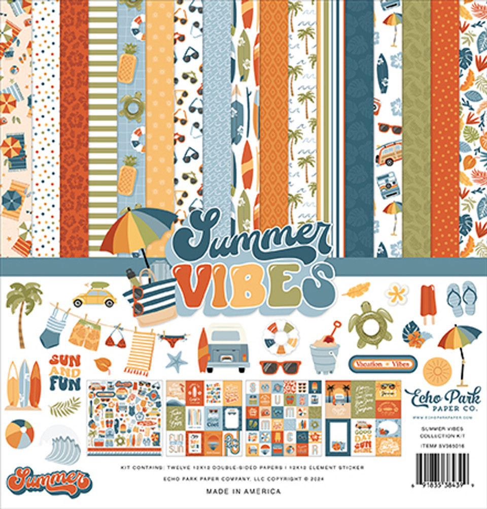 Summer Vibes Collection Kit - Lori Whitlock's SVG Shop