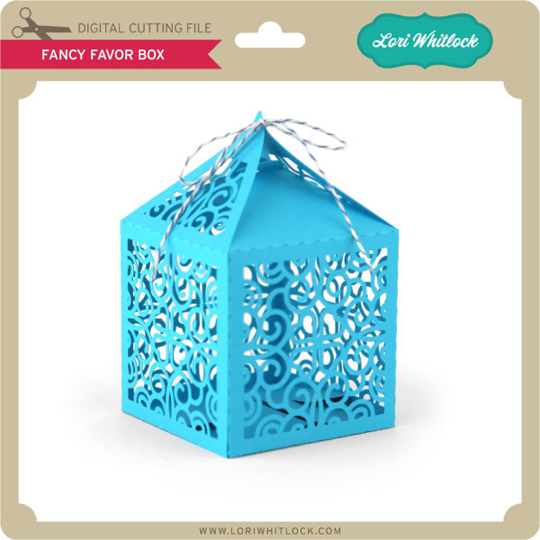 Fancy Favor Box - Lori Whitlock's SVG Shop