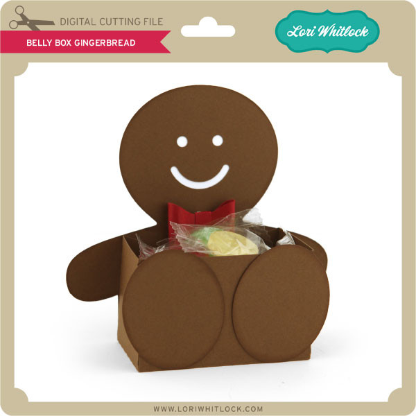 3-D - Boxes - Belly Box - Lori Whitlock's SVG Shop