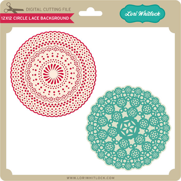 Antique Background Lace - Lori Whitlock's SVG Shop