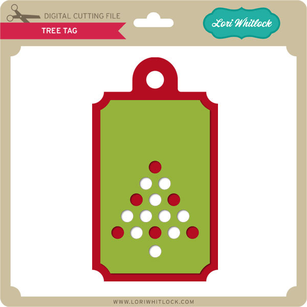 Tree Shaped Card - Lori Whitlock's SVG Shop