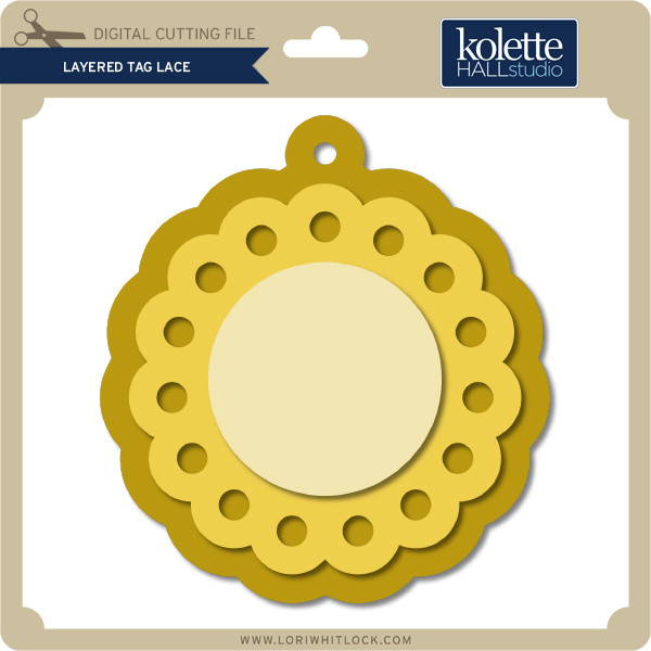 Layered Tag Lace - Lori Whitlock's SVG Shop