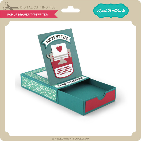 3-D - Boxes - Pop Up Drawer - Lori Whitlock's SVG Shop
