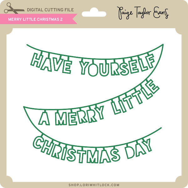 Merry Little Christmas 3 - Lori Whitlock's SVG Shop