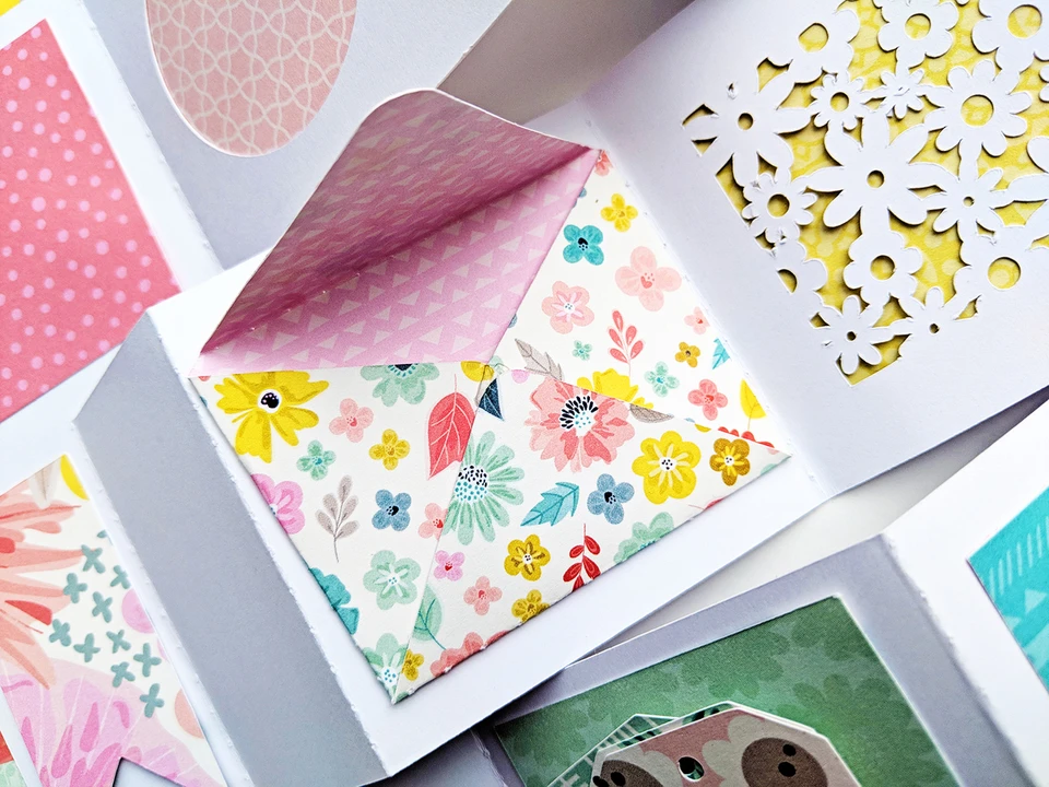 Mini Album Card - Lori Whitlock's SVG Shop