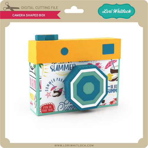 Camera Shaped Box - Lori Whitlock's SVG Shop