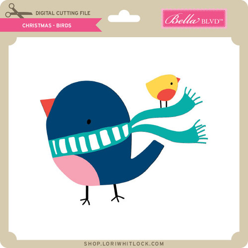 Christmas - Birds - Lori Whitlock's SVG Shop