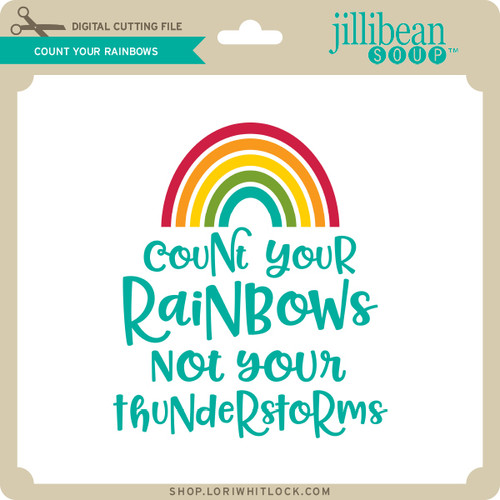 Count Your Rainbows - Lori Whitlock's SVG Shop