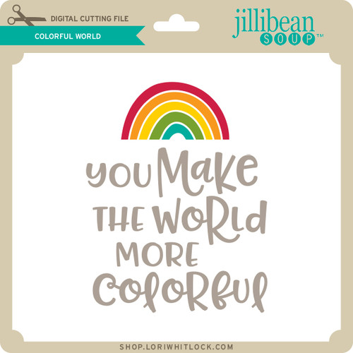 Colorful World - Lori Whitlock's SVG Shop