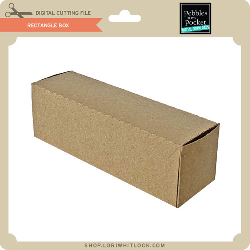 Long Rectangle Box - Lori Whitlock's SVG Shop
