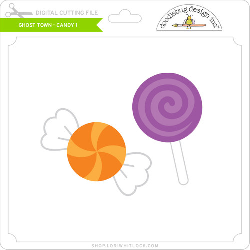 Ghost Town - Candy 1 - Lori Whitlock's SVG Shop