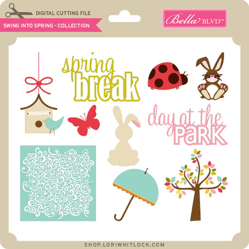 Swing into Spring - Collection - Lori Whitlock's SVG Shop