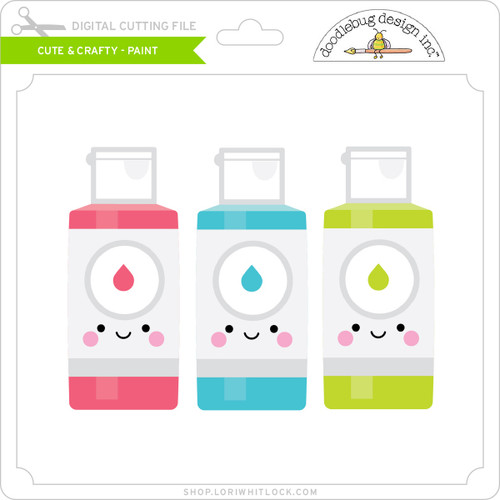 Cute & Crafty - Paint - Lori Whitlock's SVG Shop