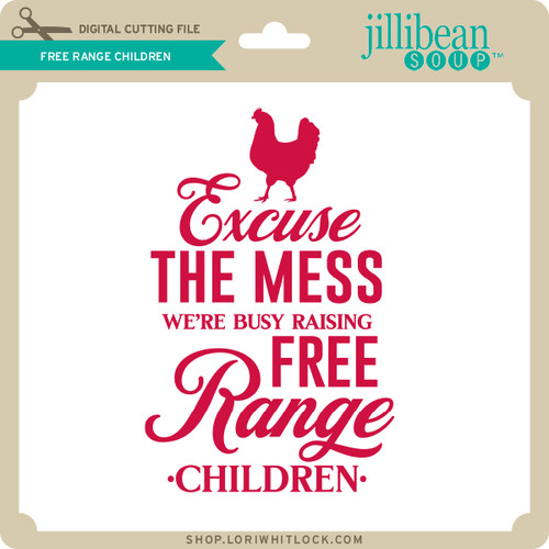 Free Range Children - Lori Whitlock's SVG Shop