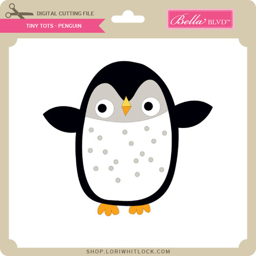 Tiny Tots - Penguin - Lori Whitlock's SVG Shop