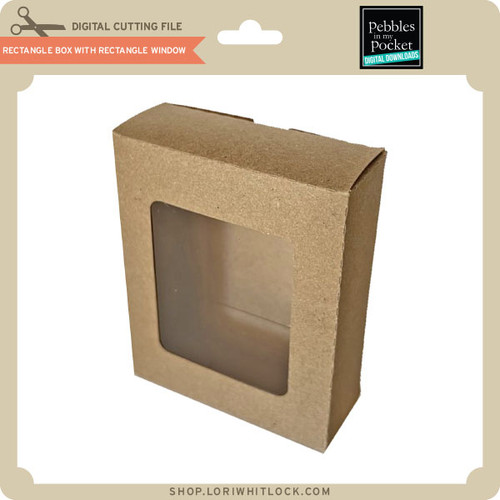 Rectangle Box with Rectangle Window - Lori Whitlock's SVG Shop