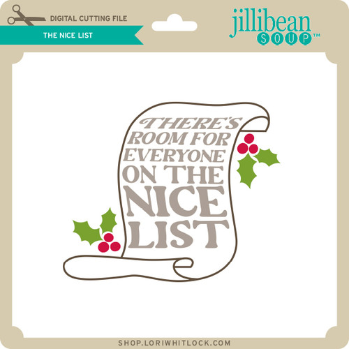 The Nice List - Lori Whitlock's SVG Shop