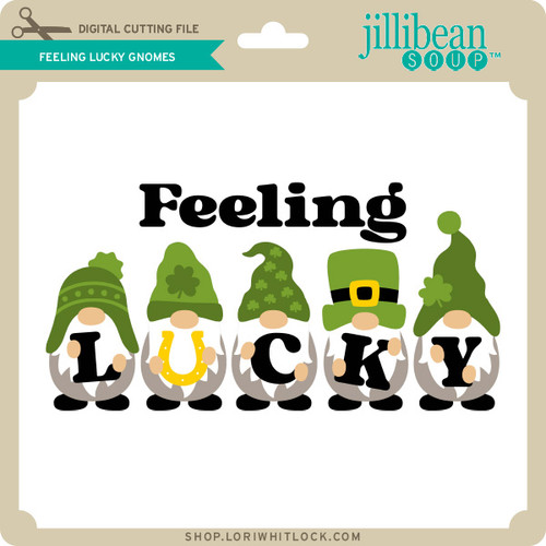 Feeling Lucky Gnomes - Lori Whitlock's SVG Shop
