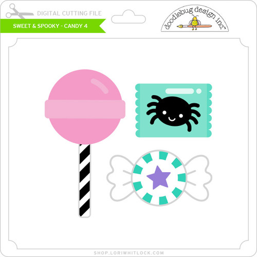 Sweet & Spooky - Candy #4 - Lori Whitlock's SVG Shop