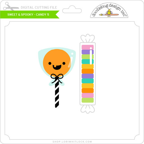 Sweet & Spooky - Candy #5 - Lori Whitlock's SVG Shop