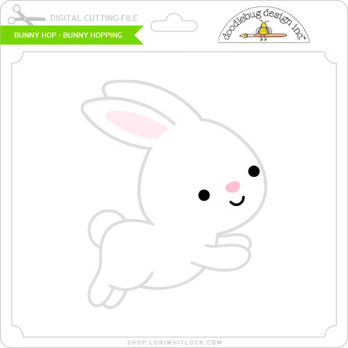 Bunny Hop - Bunny Hopping - Lori Whitlock's SVG Shop