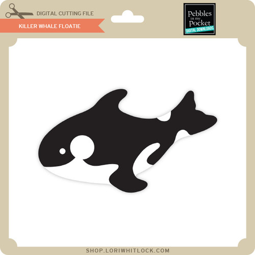 Killer Whale Floatie - Lori Whitlock's SVG Shop