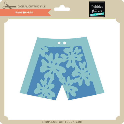 Swim Shorts - Lori Whitlock's SVG Shop