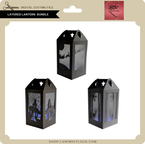 Layered Lantern Bundle - Lori Whitlock's SVG Shop