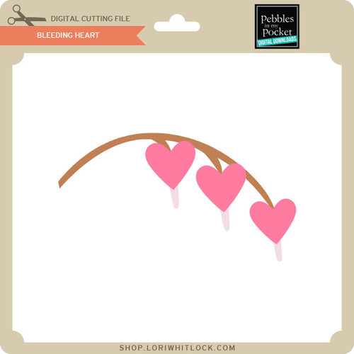 Bleeding Heart - Lori Whitlock's SVG Shop