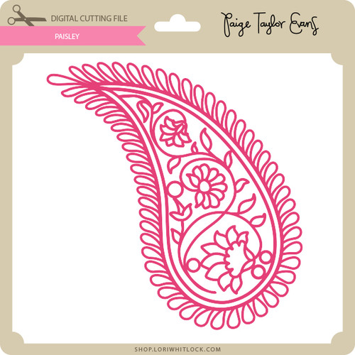 Paisley - Lori Whitlock's SVG Shop