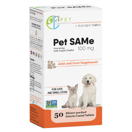 Pet Longevity SAMe 100mg - Nature's Trove