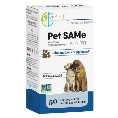 Pet Longevity SAMe 400mg - Nature's Trove