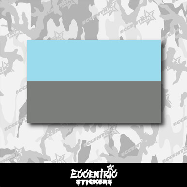 Autosexual Pride Flag Vinyl Sticker - Eccentric Stickers