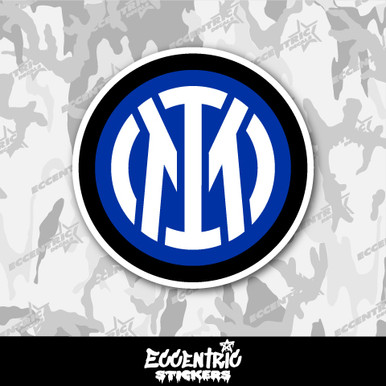 Inter Milan Vinyl Sticker - Eccentric Stickers