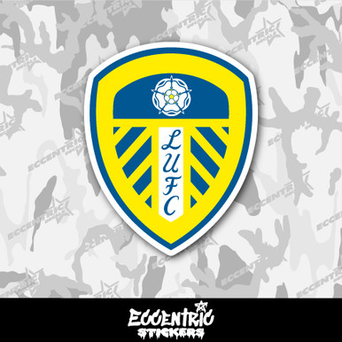 Leeds United Vinyl Sticker - Eccentric Stickers