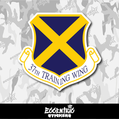 US Air Force 37th Training Wing Vinyl Sticker - Eccentric Stickers
